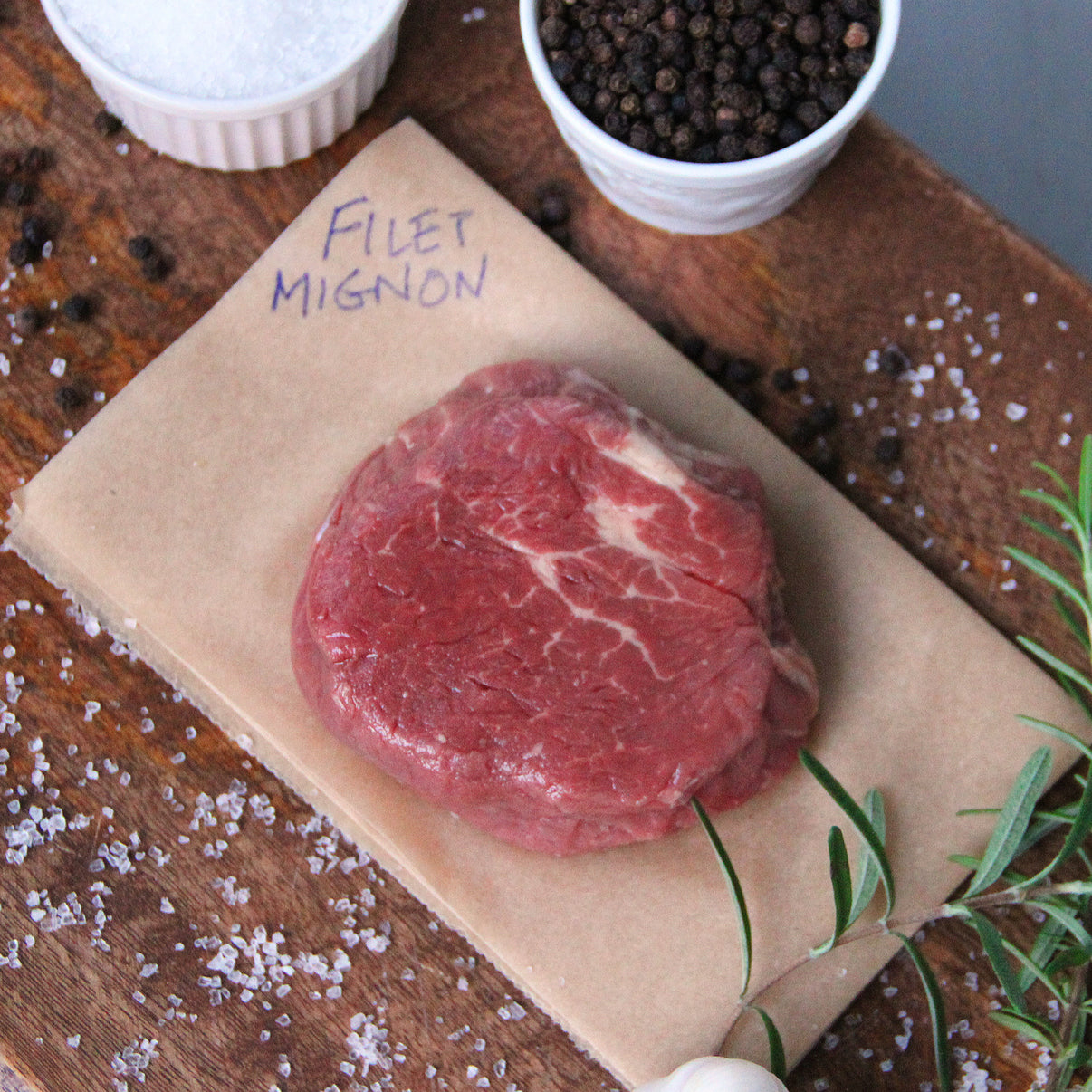 Grass-Fed Beef Filet Mignon Tenderloin Steaks | Clover Farms of Florida ...