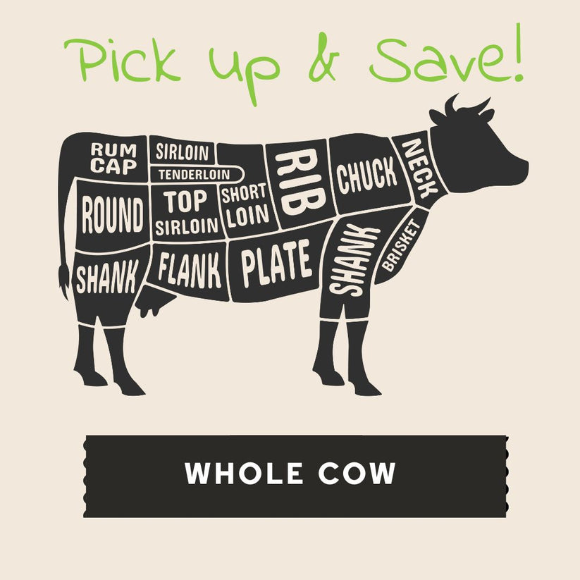 Grass-Fed Beef, Grass-Finished Whole Cow Share | Clover Farms of ...
